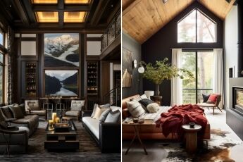 dark interior design ideas