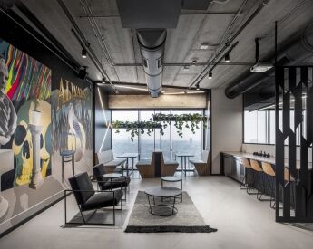 creative office interior