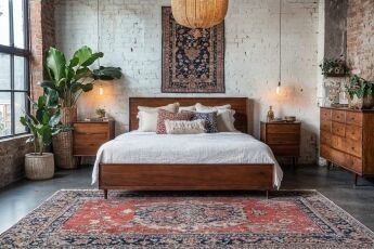 boho simple room
