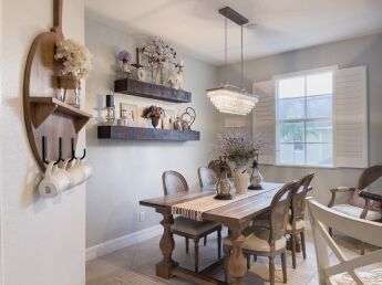 rustic dining room decor ideas