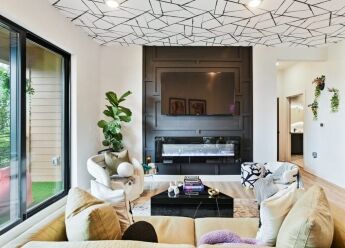 organic shape ceiling design