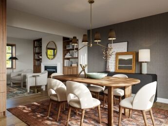 dining room eclectic