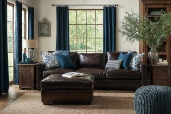 brown leather sofas decorating ideas