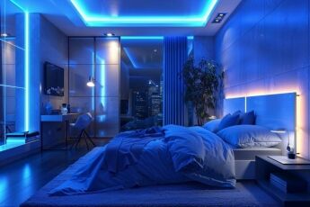 blue room lights