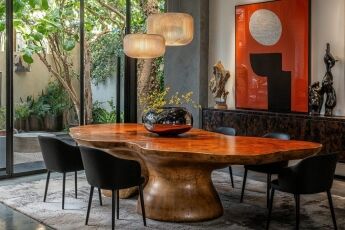 zen dining room table